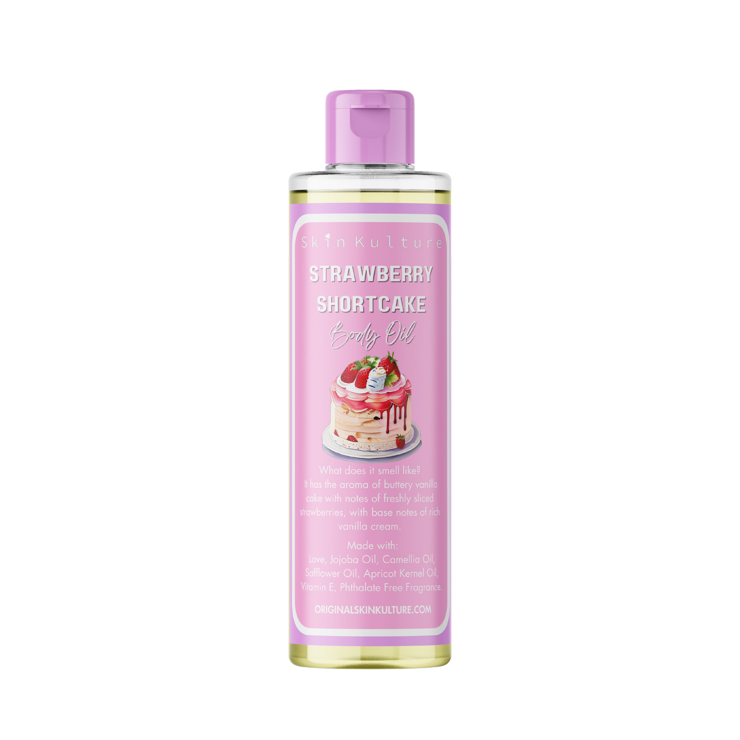 Strawberry Shortcake Body Oil – OriginalSkinKulture